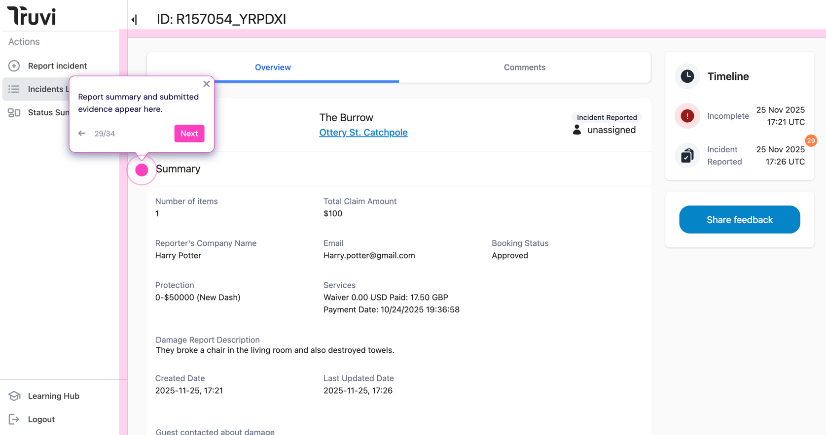 Managing Your Claims